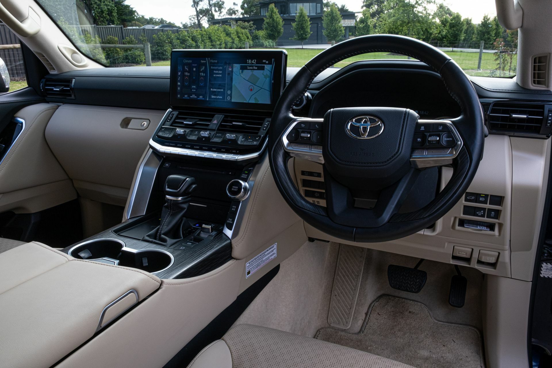 Toyota Land Cruiser Interior