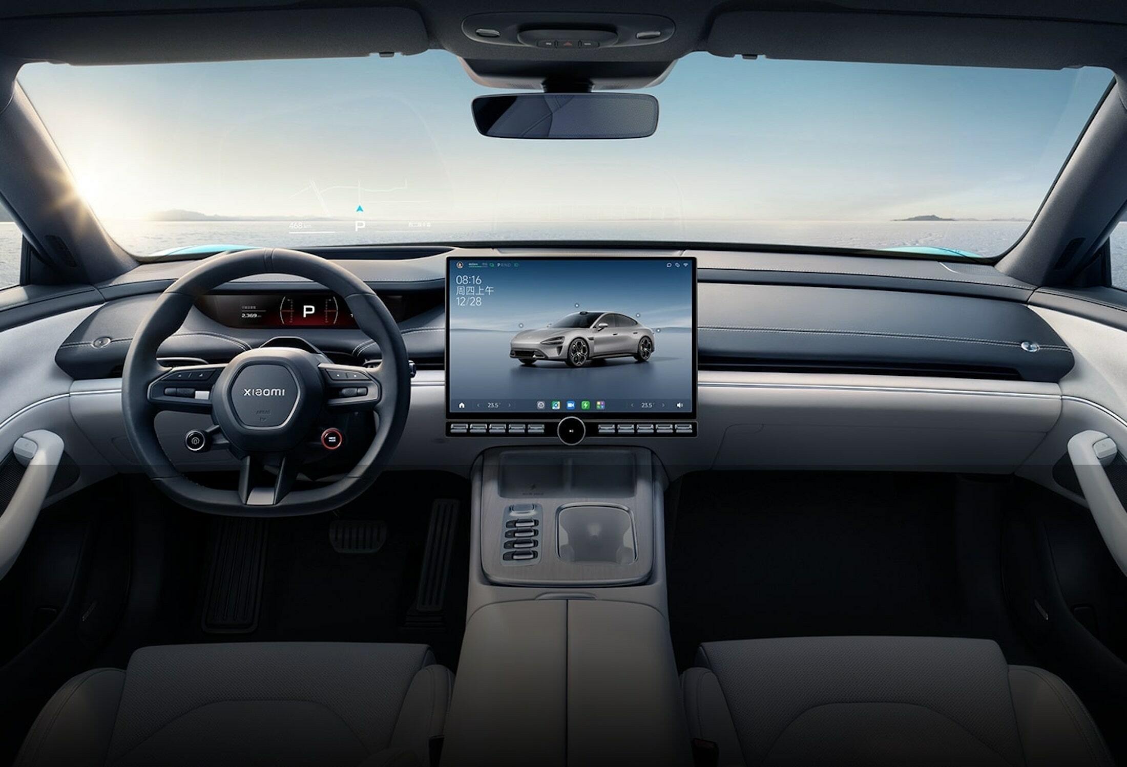 Watch The Xiaomi SU7 Park Itself In A Multi-Level Garage | Carscoops