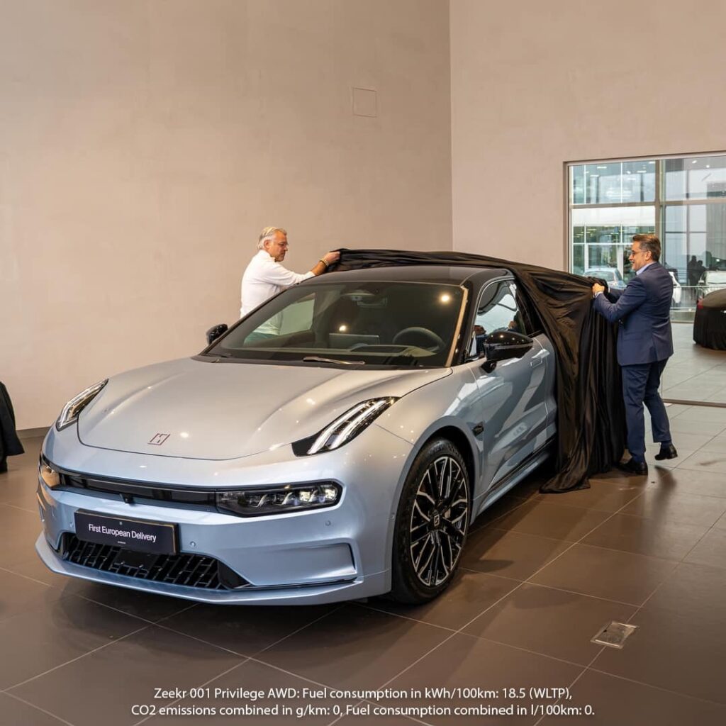 Zeekr Delivers Its First EV In Europe, A 536 HP 001 Shooting Brake ...