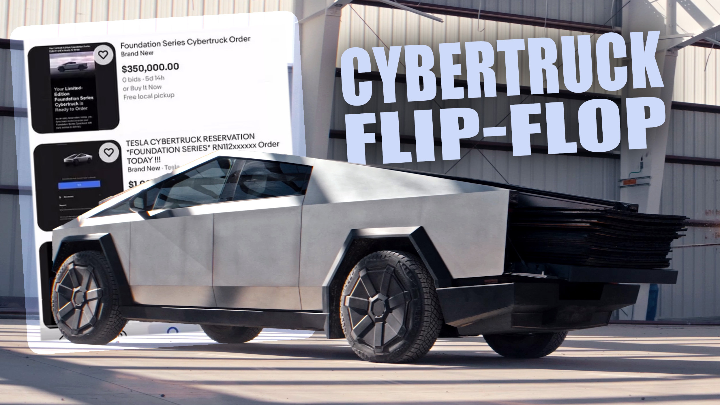 Tesla Cybertruck’s $50,000 No-Resale Clause Returns After Flippers Sell ...