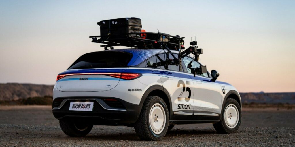 Smart #3 EV Puts On Off-Road Gear To Conquer The Gobi Desert | Carscoops