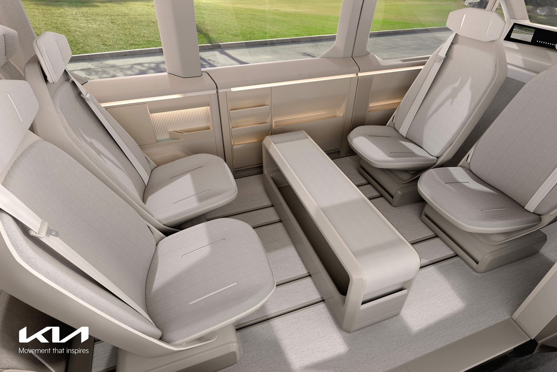 Kia Unveils New PV Electric Van Concepts With Swapable Bodies | Carscoops