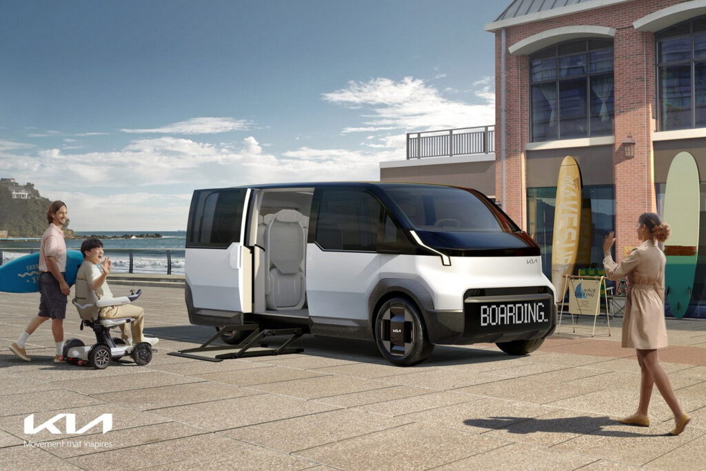 Kia Unveils New PV Electric Van Concepts With Swapable Bodies | Carscoops
