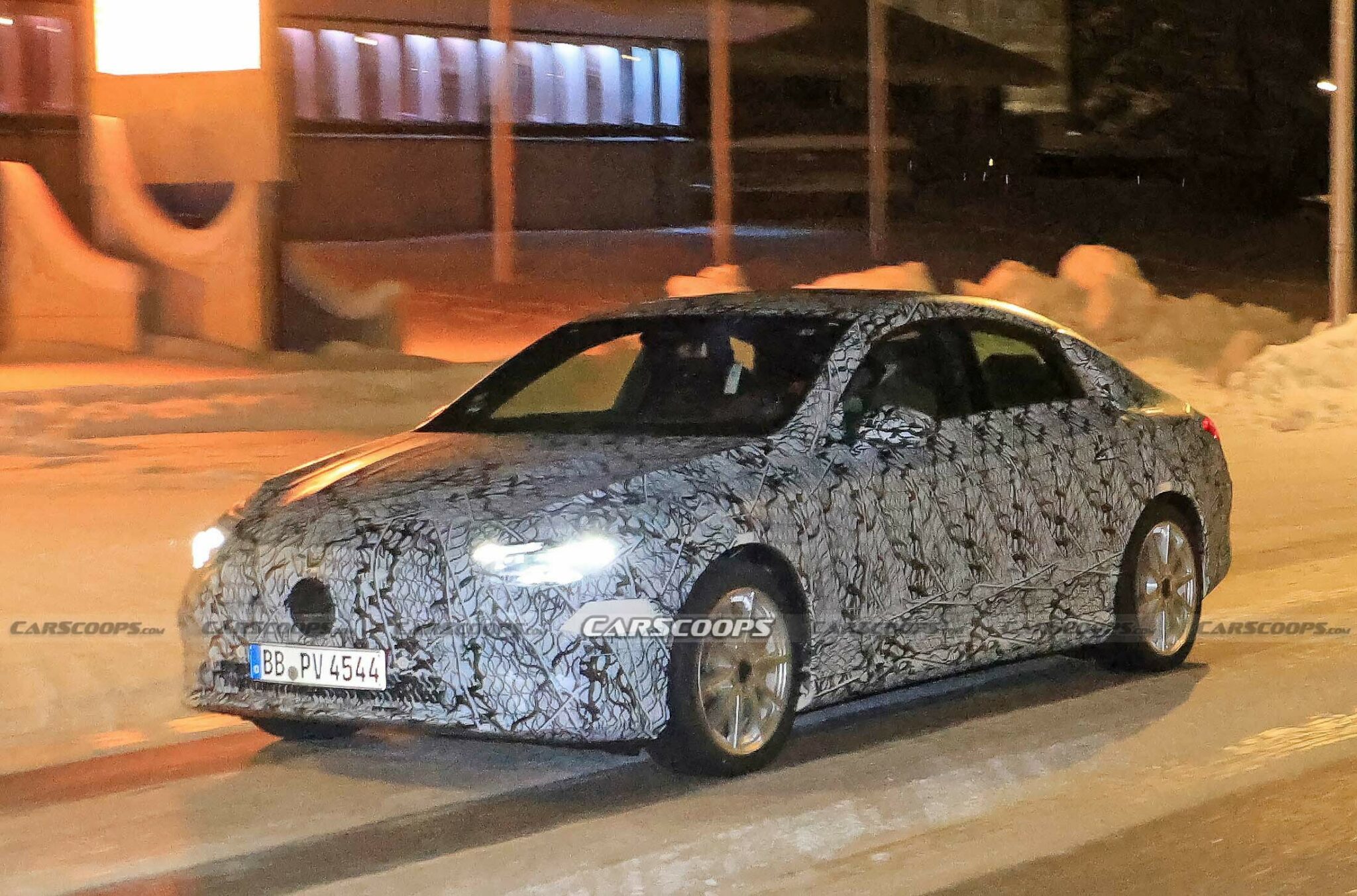 2025 Mercedes-Benz CLA Prototype Gives Up Interior Secrets | Carscoops