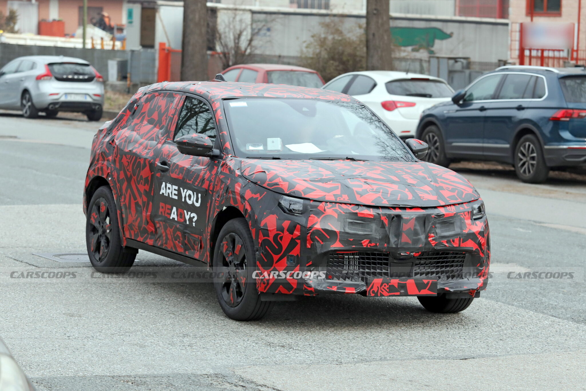 Alfa Romeo Milano Spied With An ICE Surprise And Twin Pipes | Carscoops