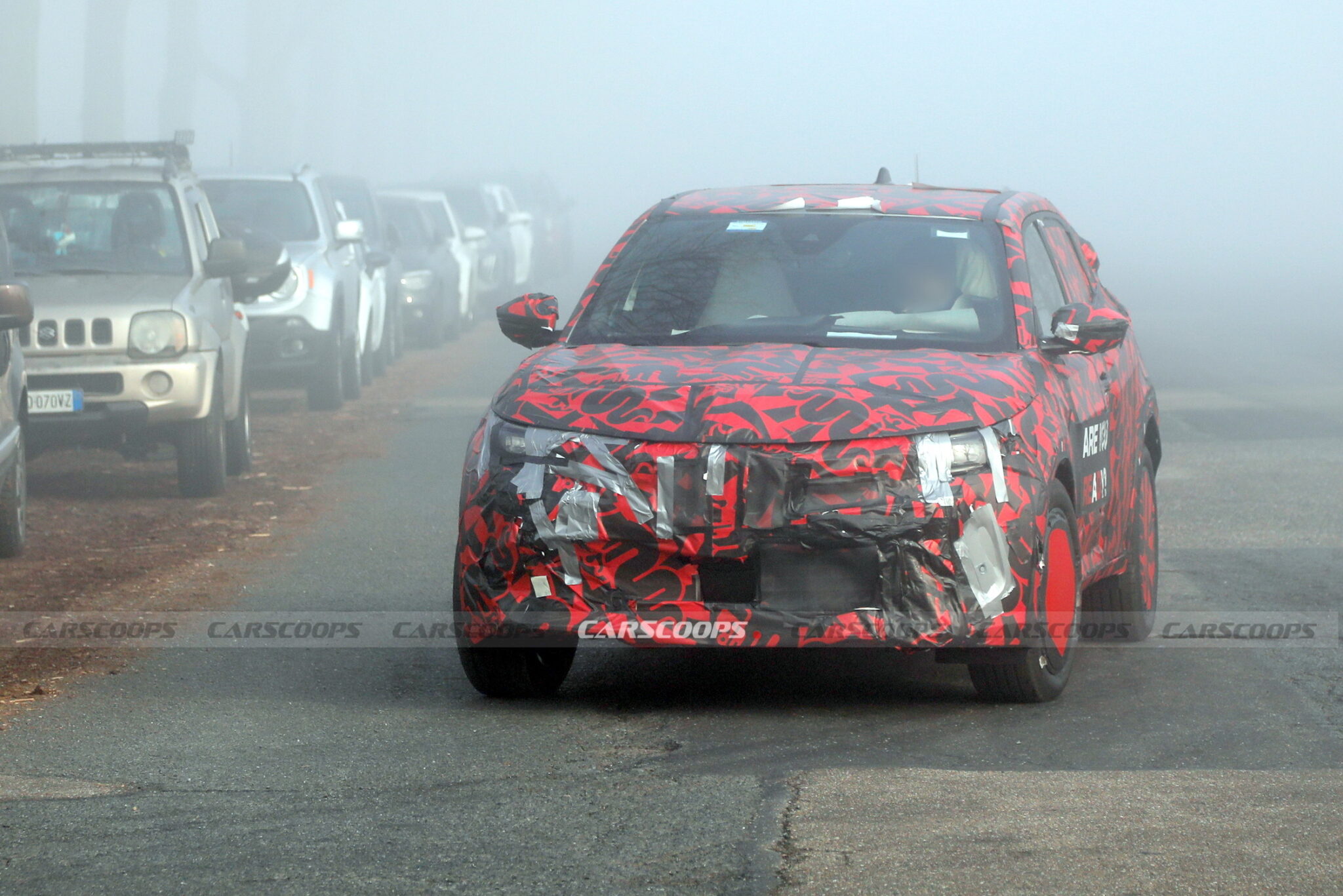 Alfa Romeo Milano Spied With An ICE Surprise And Twin Pipes | Carscoops