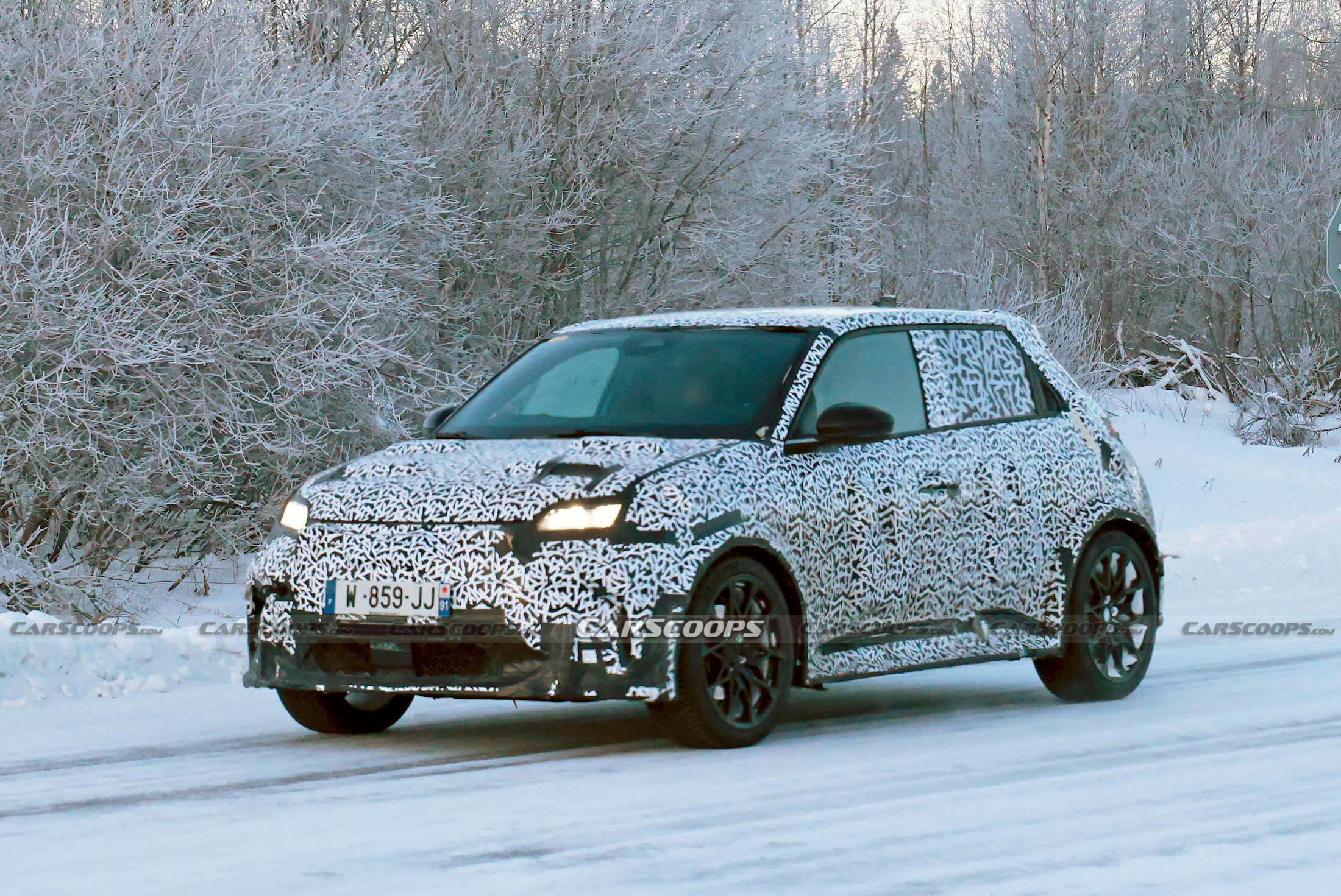 Alpine A290 Electric Hot Hatch Chooses Scandinavia Over Alps For Winter ...