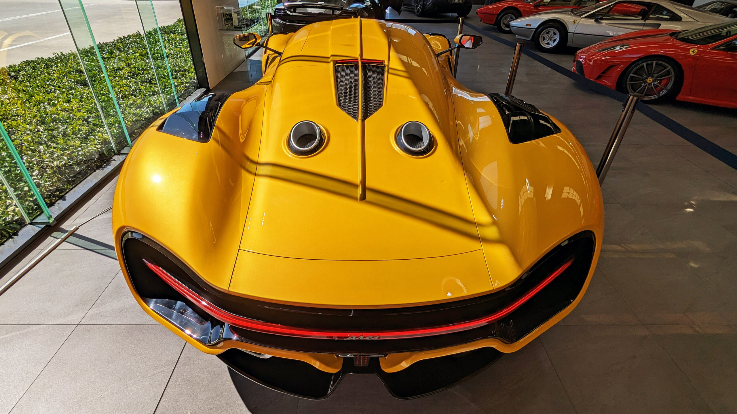 We Spotted The Ares S1 Concept Based On A C8 Corvette At A Dealership ...