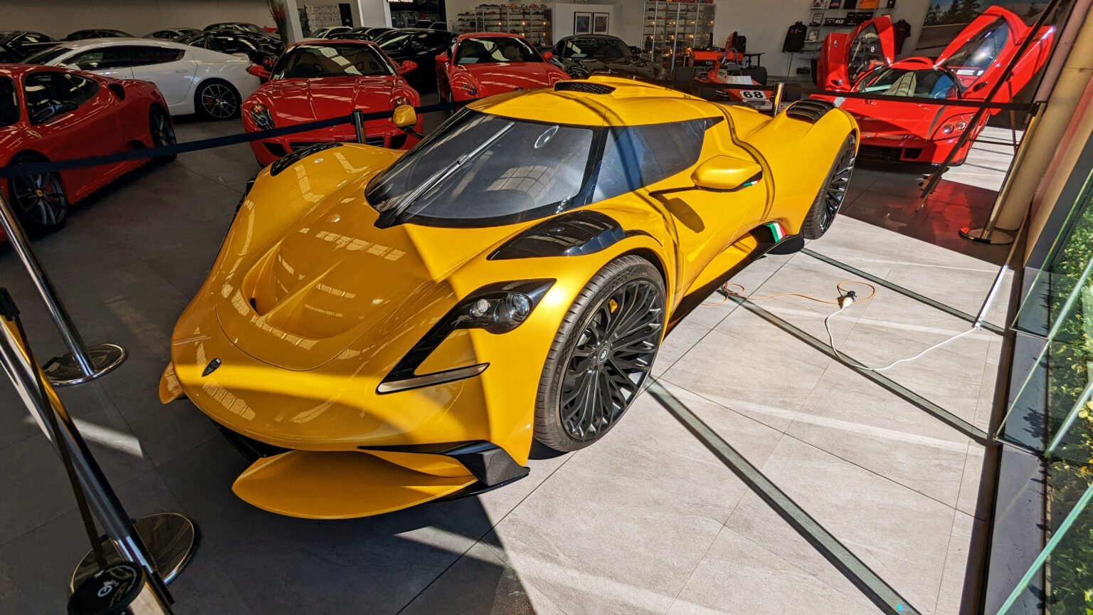 We Spotted The Ares S1 Concept Based On A C8 Corvette At A Dealership ...