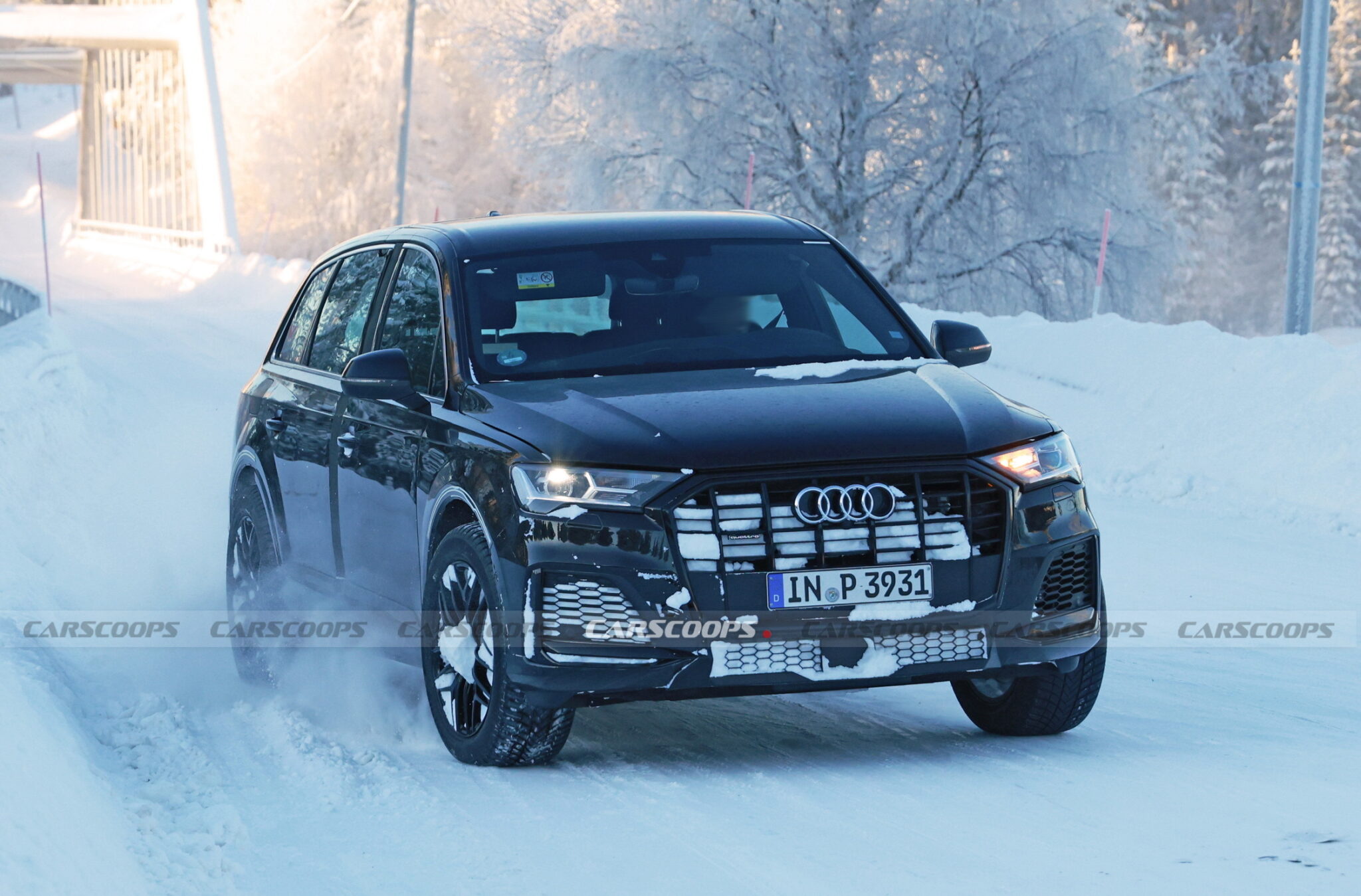 2026 Audi Q9 Mule Spied Gearing Up For Jumbo-SUV Battle With BMW X7 ...