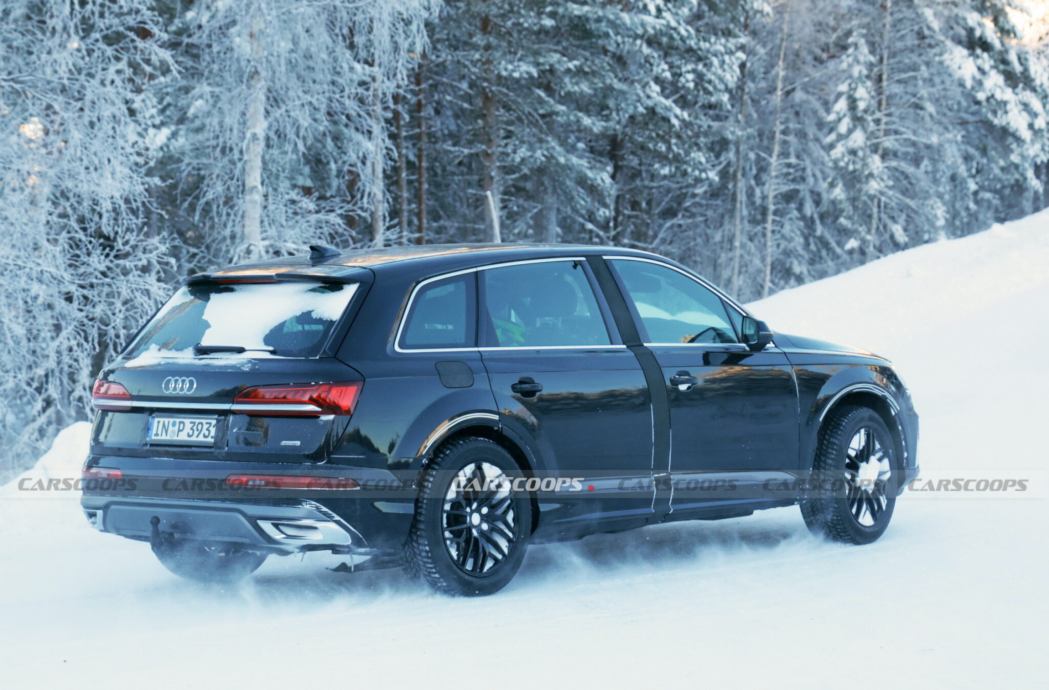 2026 Audi Q9 Mule Spied Gearing Up For Jumbo-SUV Battle With BMW X7 ...