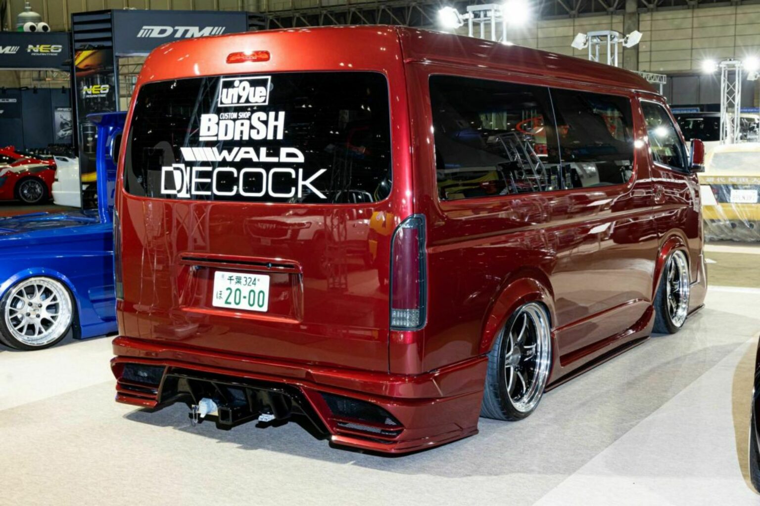 Toyota HiAce Receives A Sporty Makeover With A Land Cruiser Face ...