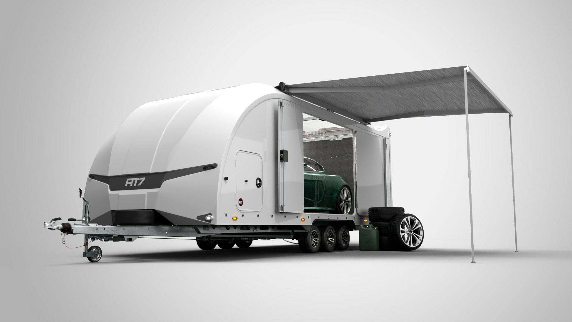 This “Super-Premium” Car Hauler Will Give You Trailer Envy | Carscoops