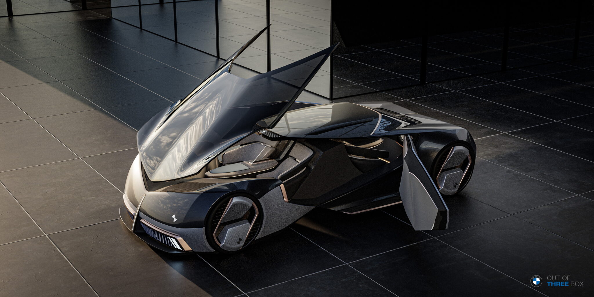 Futuristic BMW Design Study Thinks Out Of The (Three) Box | Carscoops