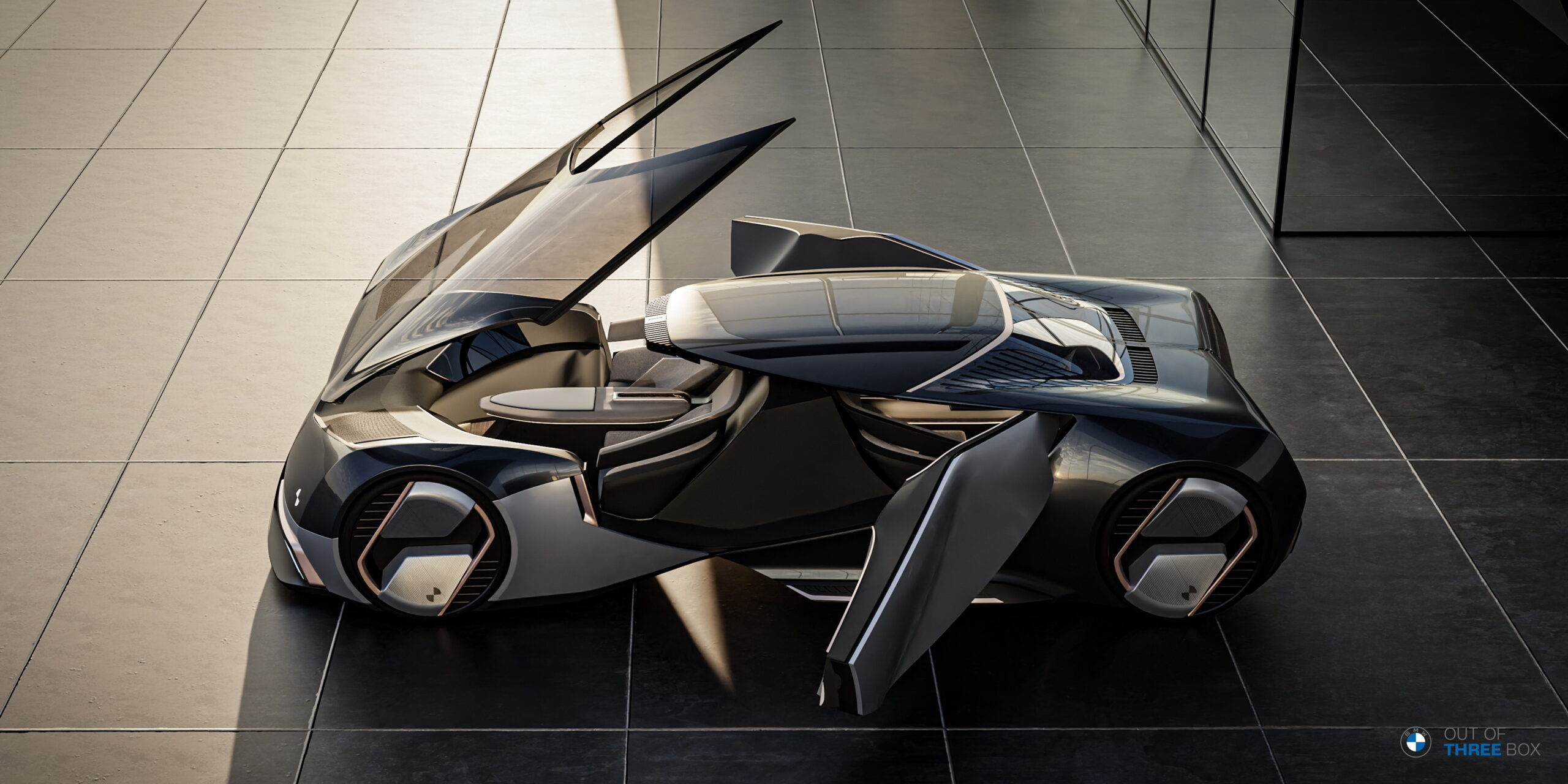 Futuristic BMW Design Study Thinks Out Of The (Three) Box | Carscoops