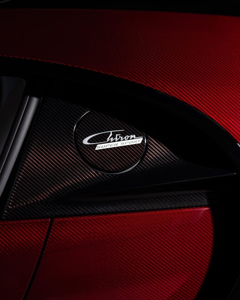 Red Carbon Bugatti Chiron Super Sport Celebrates The Year Of The Dragon ...
