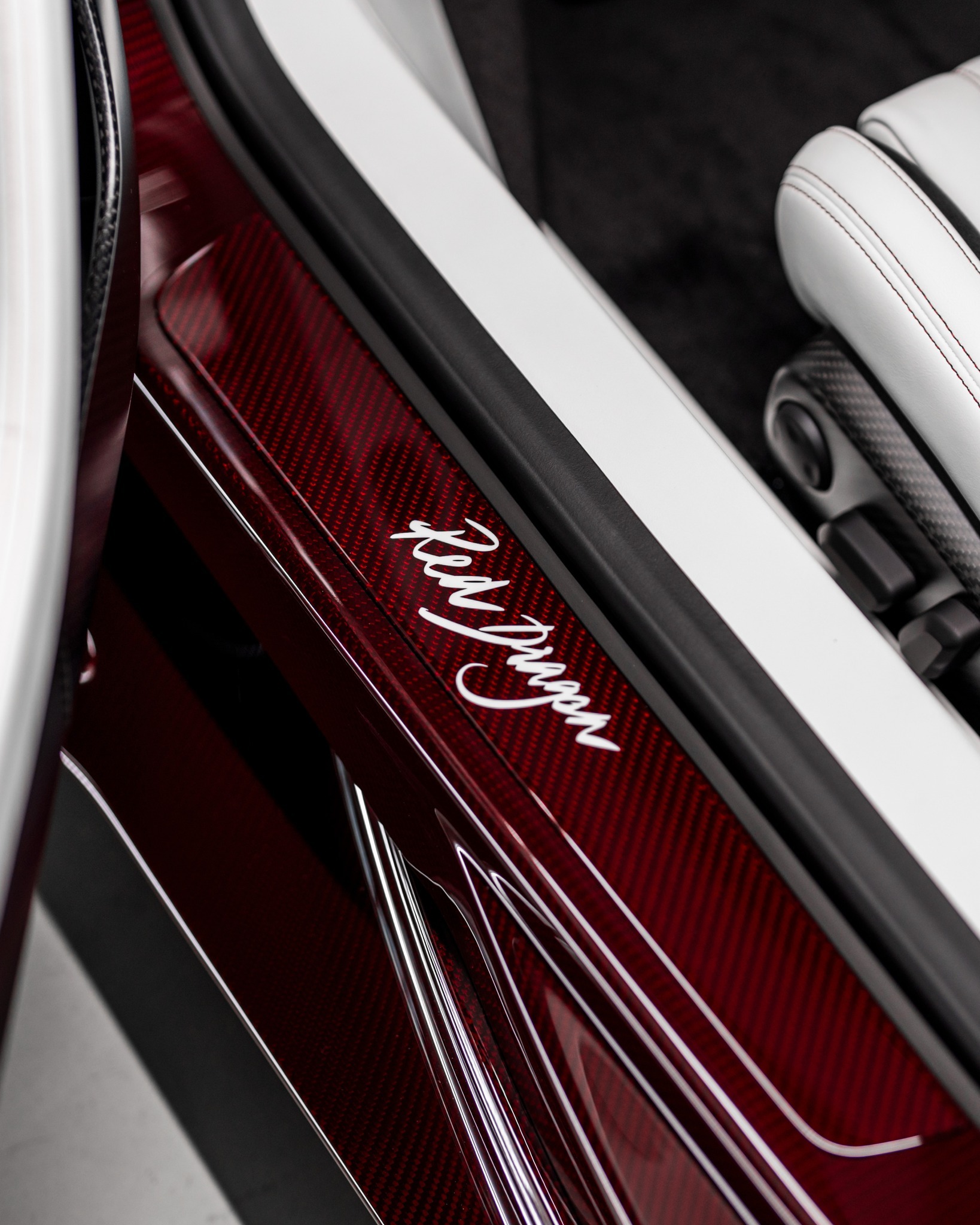 Red Carbon Bugatti Chiron Super Sport Celebrates The Year Of The Dragon ...