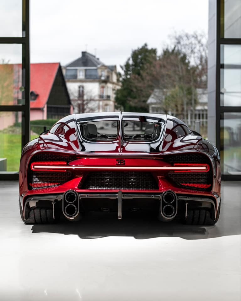 Red Carbon Bugatti Chiron Super Sport Celebrates The Year Of The Dragon ...