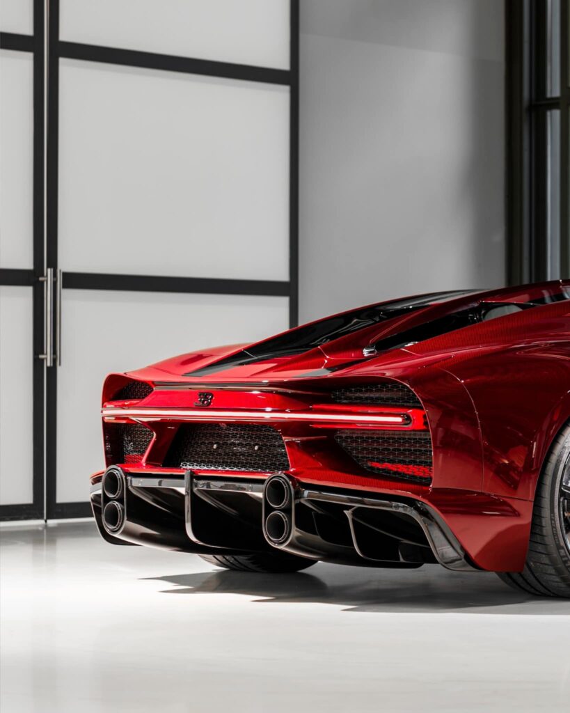 Red Carbon Bugatti Chiron Super Sport Celebrates The Year Of The Dragon ...