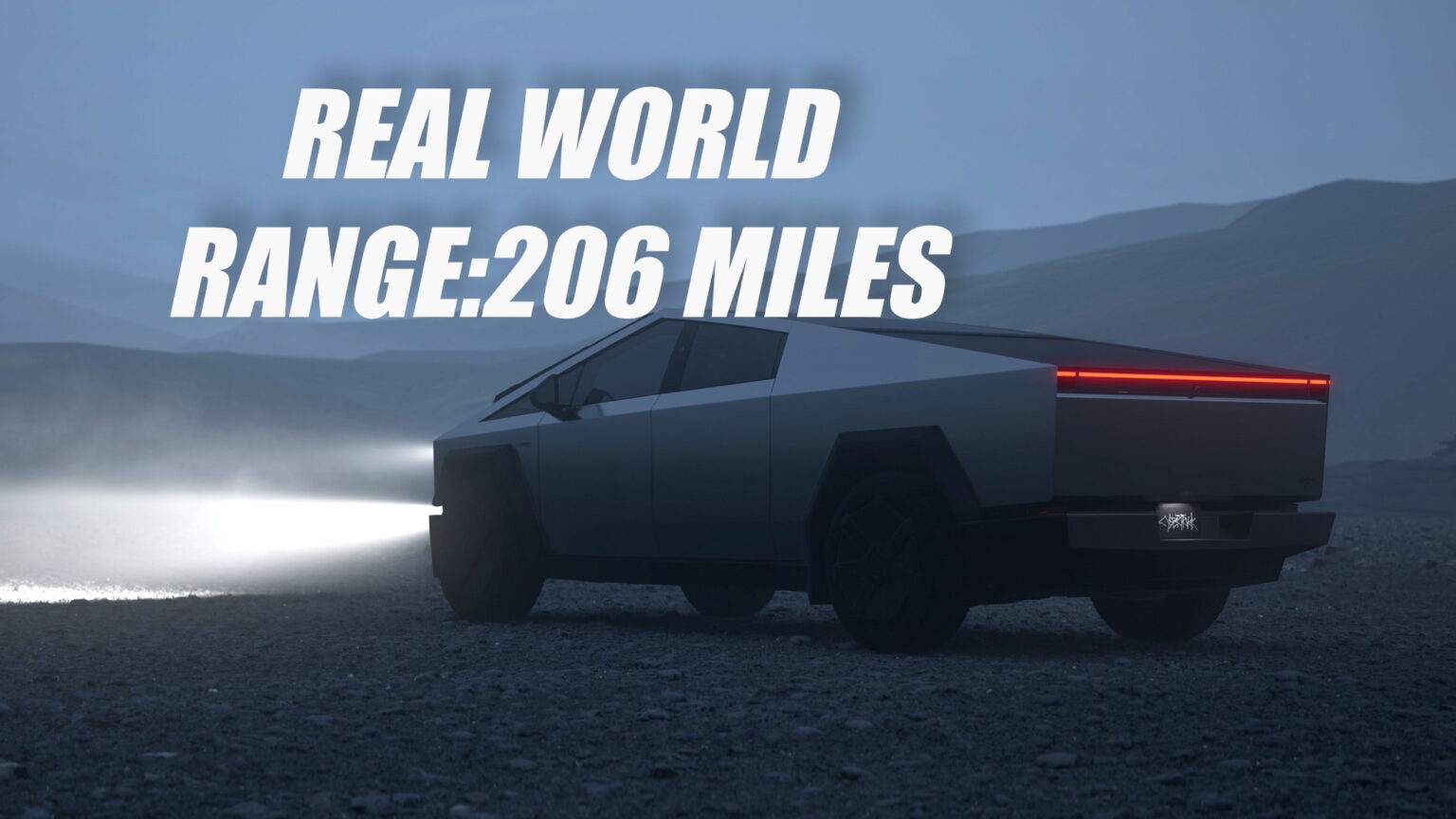 Tesla Cybertruck Owner Gets 206 Miles Of Average Range After 10,000 ...