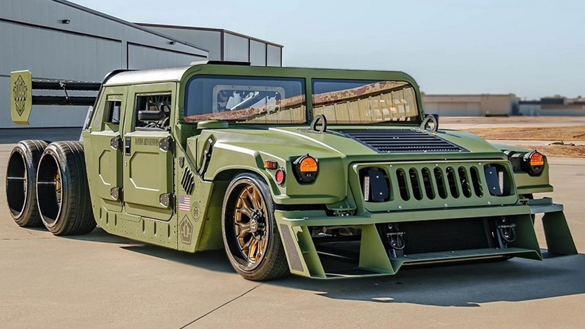 Hellcat-Powered 6×2 Humvee May Struggle On Speed Bumps But It’ll Look ...
