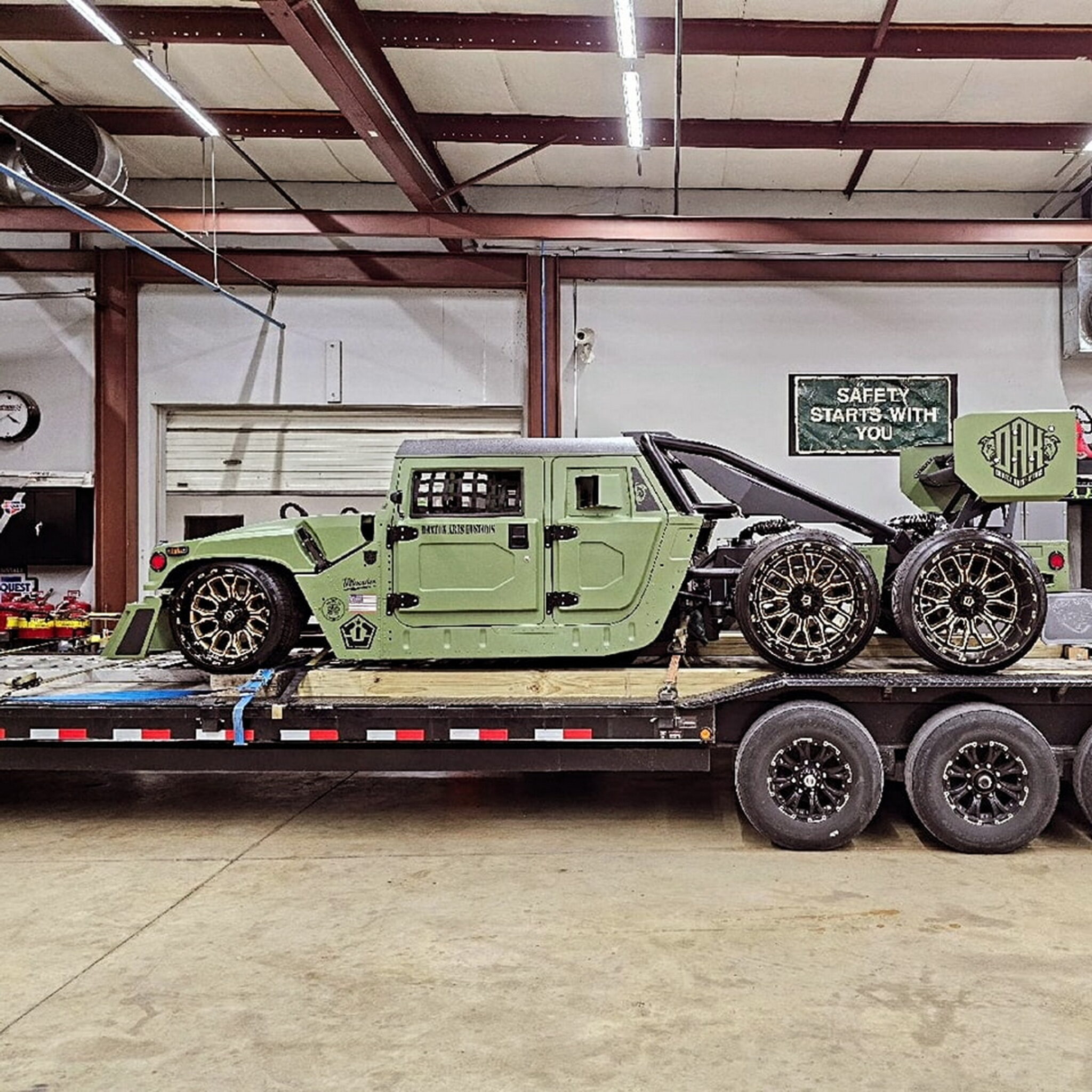 Hellcat-Powered 6×2 Humvee May Struggle On Speed Bumps But It’ll Look ...
