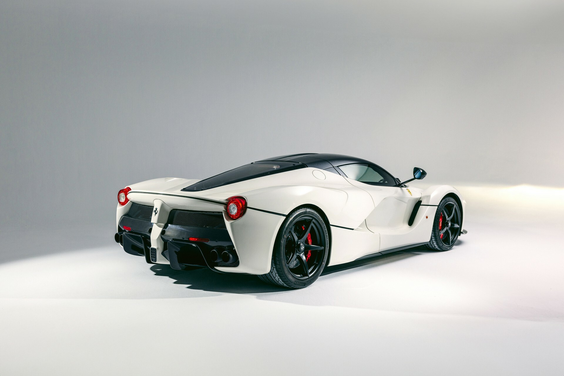 White LaFerrari With Less Than 9 Miles Is Just Begging To Be Driven ...