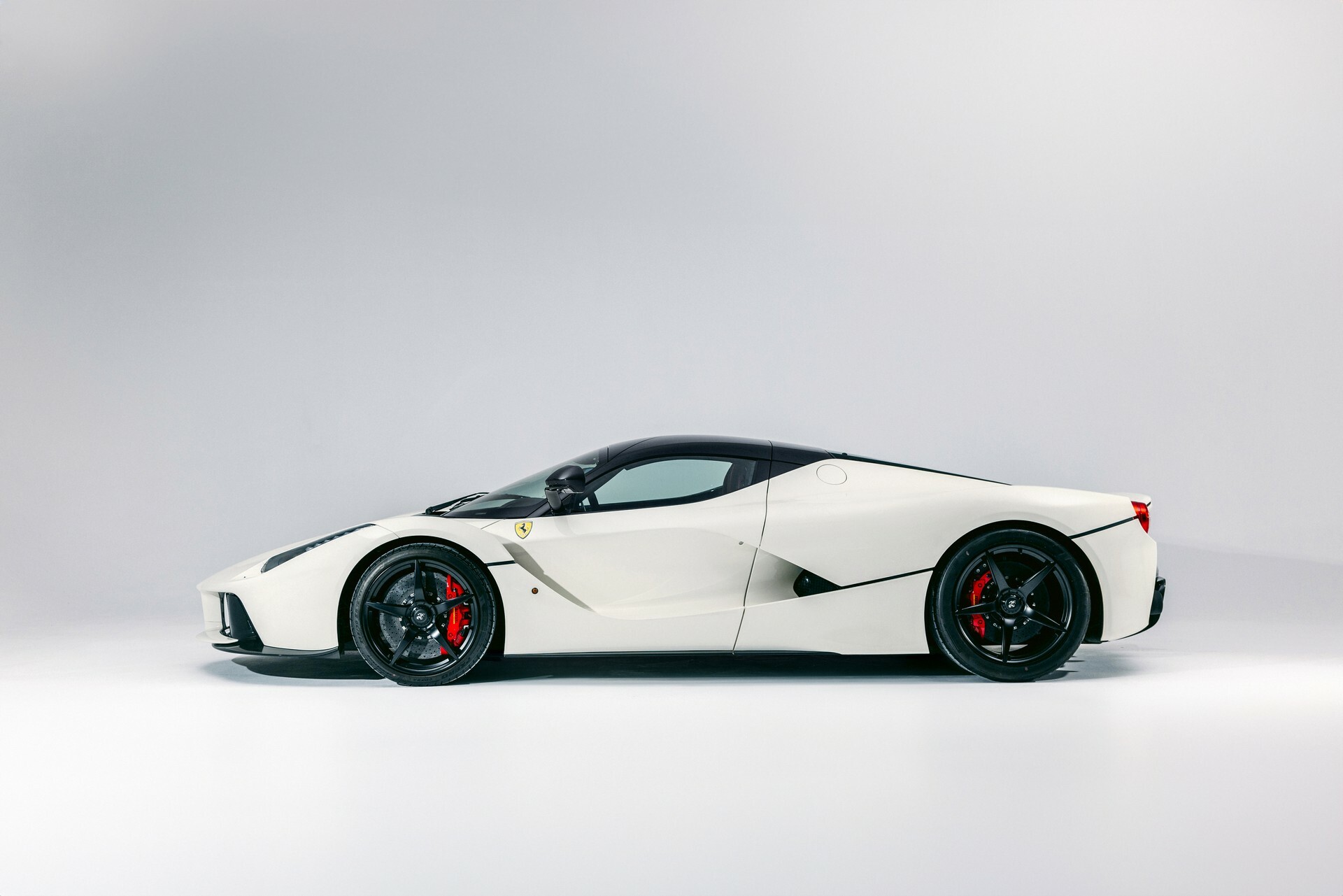 White LaFerrari With Less Than 9 Miles Is Just Begging To Be Driven ...