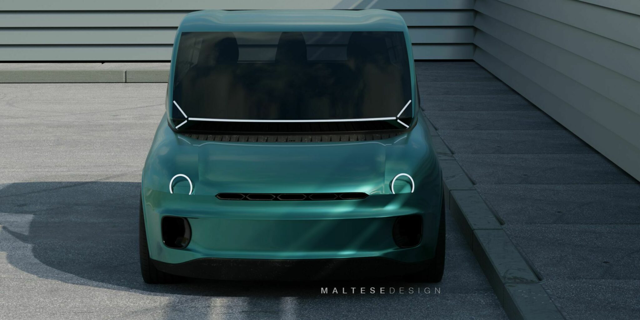 Remember The Fiat Multipla? Reimagining The ’90s Icon For The EV Age ...