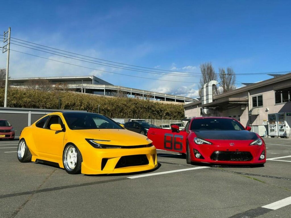 This Widebody Toyota Prius Coupe Started Life As A Honda Integra ...