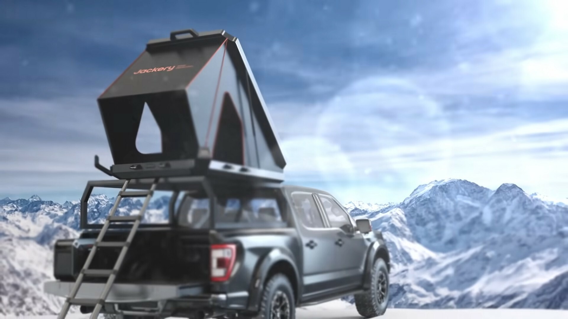 Jackery Brings Solar Rooftop Tent And Autonomous Rover To CES | Carscoops