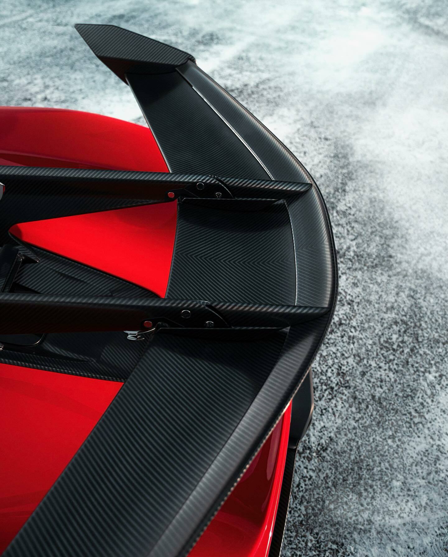 Red Koenigsegg Jesko Is Filled With Holiday Cheer | Carscoops