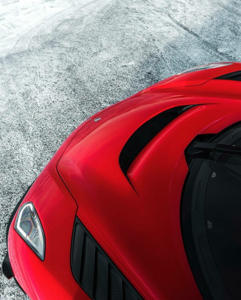 Red Koenigsegg Jesko Is Filled With Holiday Cheer | Carscoops