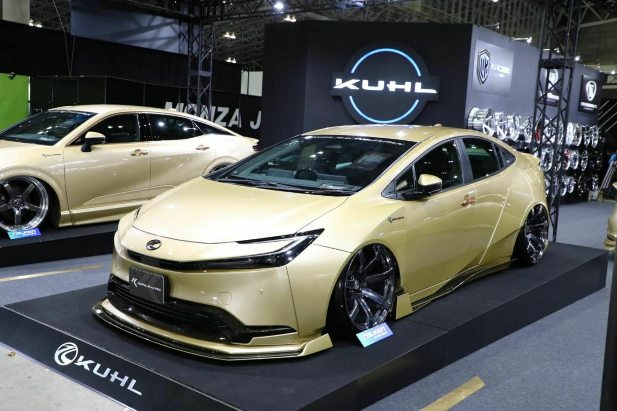 Kuhl Turns Nissan GT-R And Toyota Prius Into Gold-Dipped Widebody ...