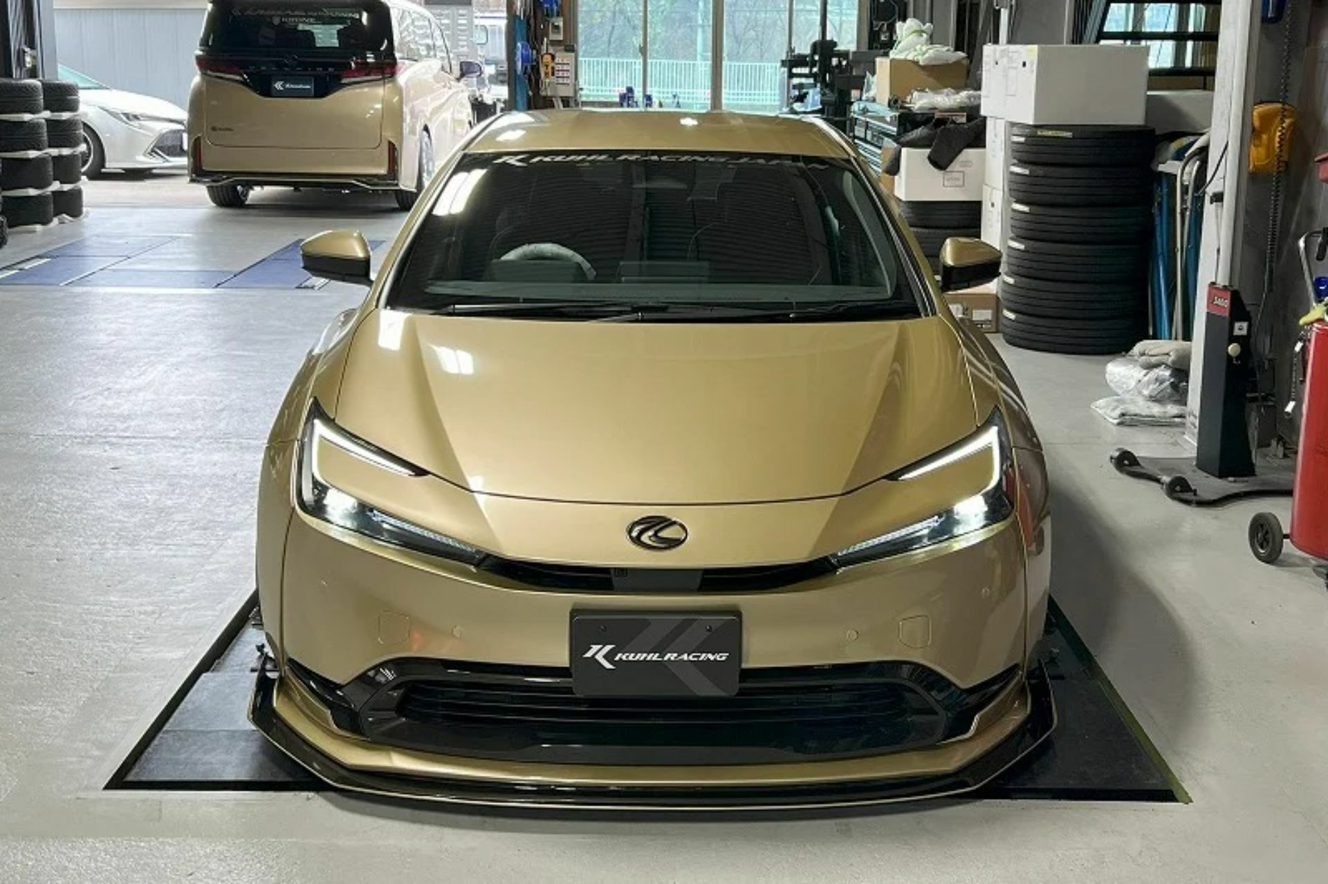 Kuhl Turns Nissan GT-R And Toyota Prius Into Gold-Dipped Widebody ...