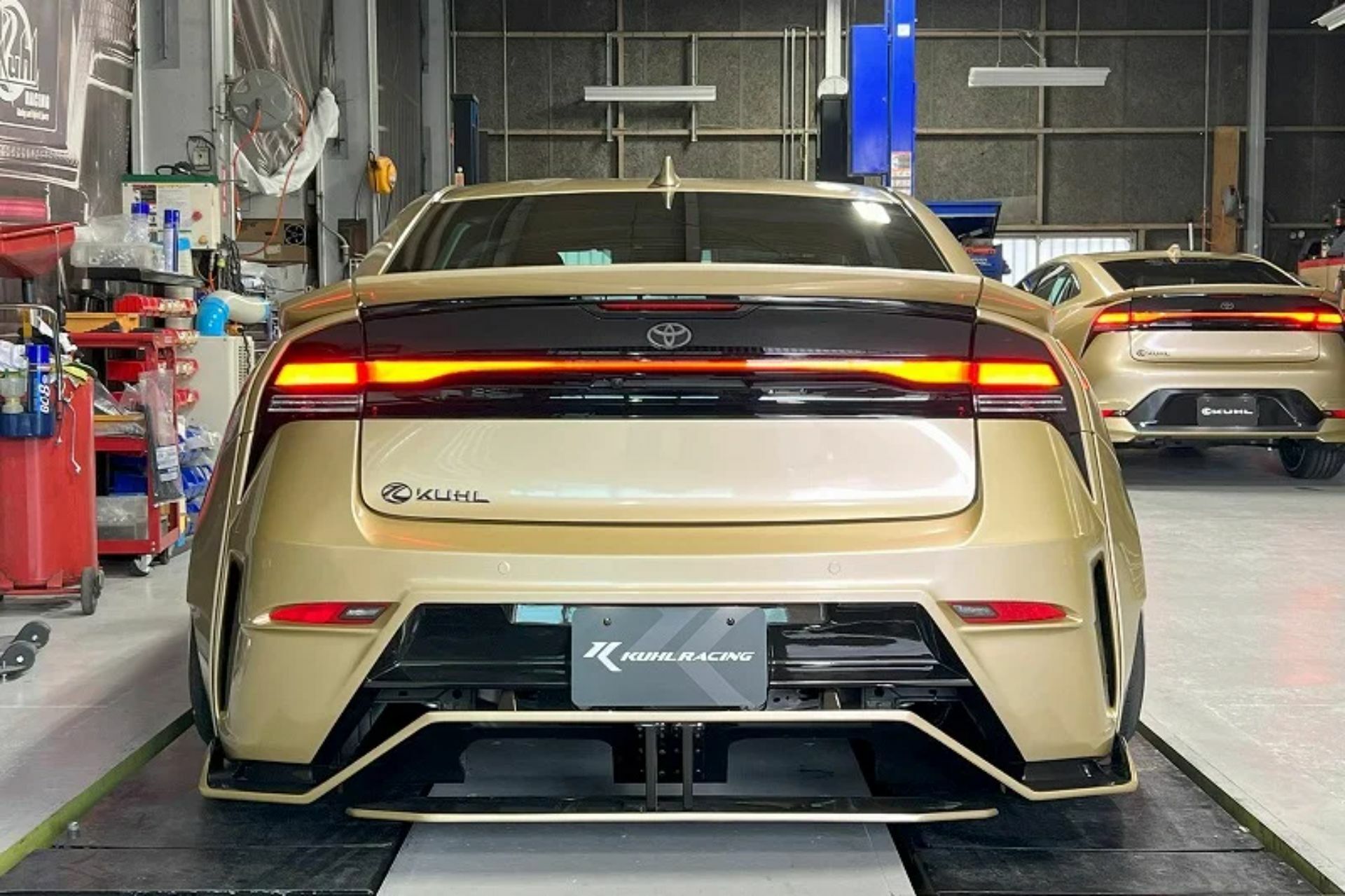 Kuhl Turns Nissan GT-R And Toyota Prius Into Gold-Dipped Widebody ...