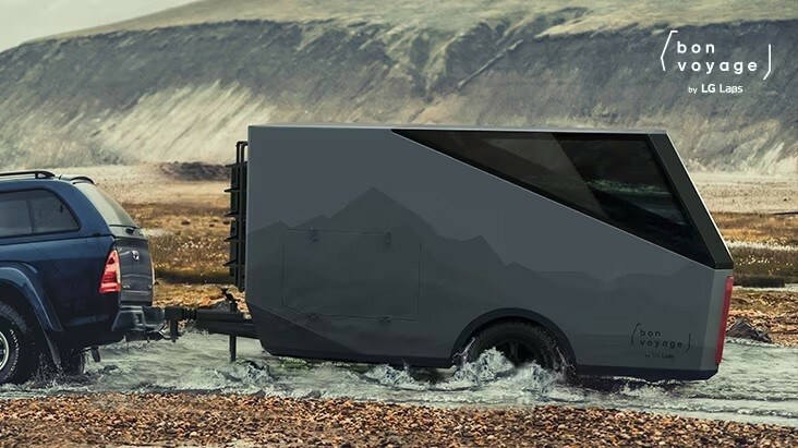 LG Unveils Futuristic Alpha-Able Concept And Bon Voyage Camper | Carscoops