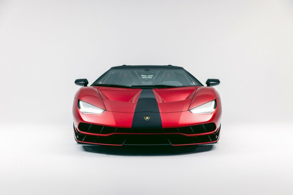 Red Lamborghini Centenario Roadster Is A True Italian Unicorn | Carscoops