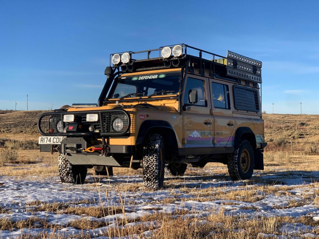 You Could Own A Land Rover Defender From The 1998 Camel Trophy | Carscoops