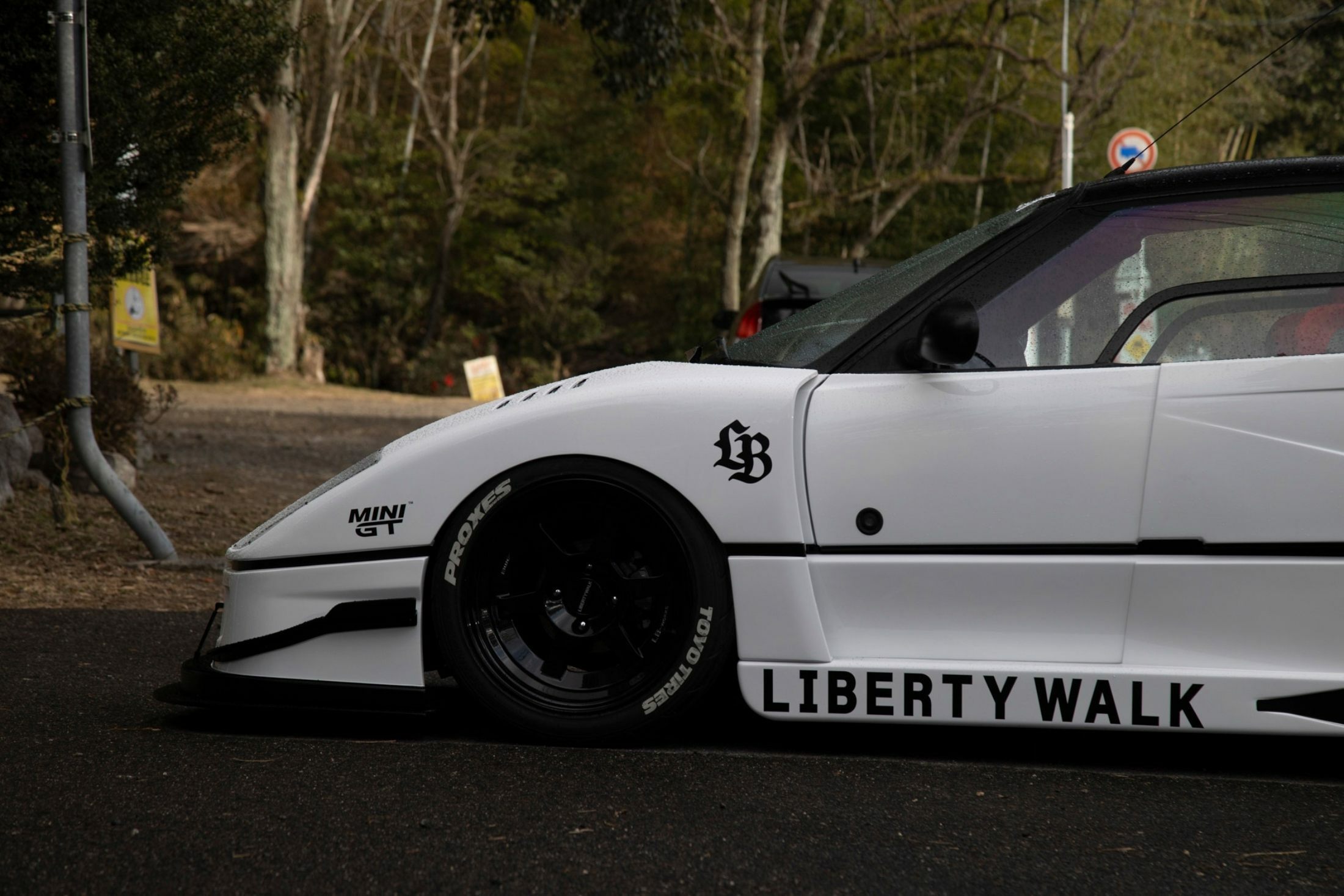 Liberty Walk Turns Autozam AZ-1 Kei Car Into A Cute Ferrari F40 Replica ...