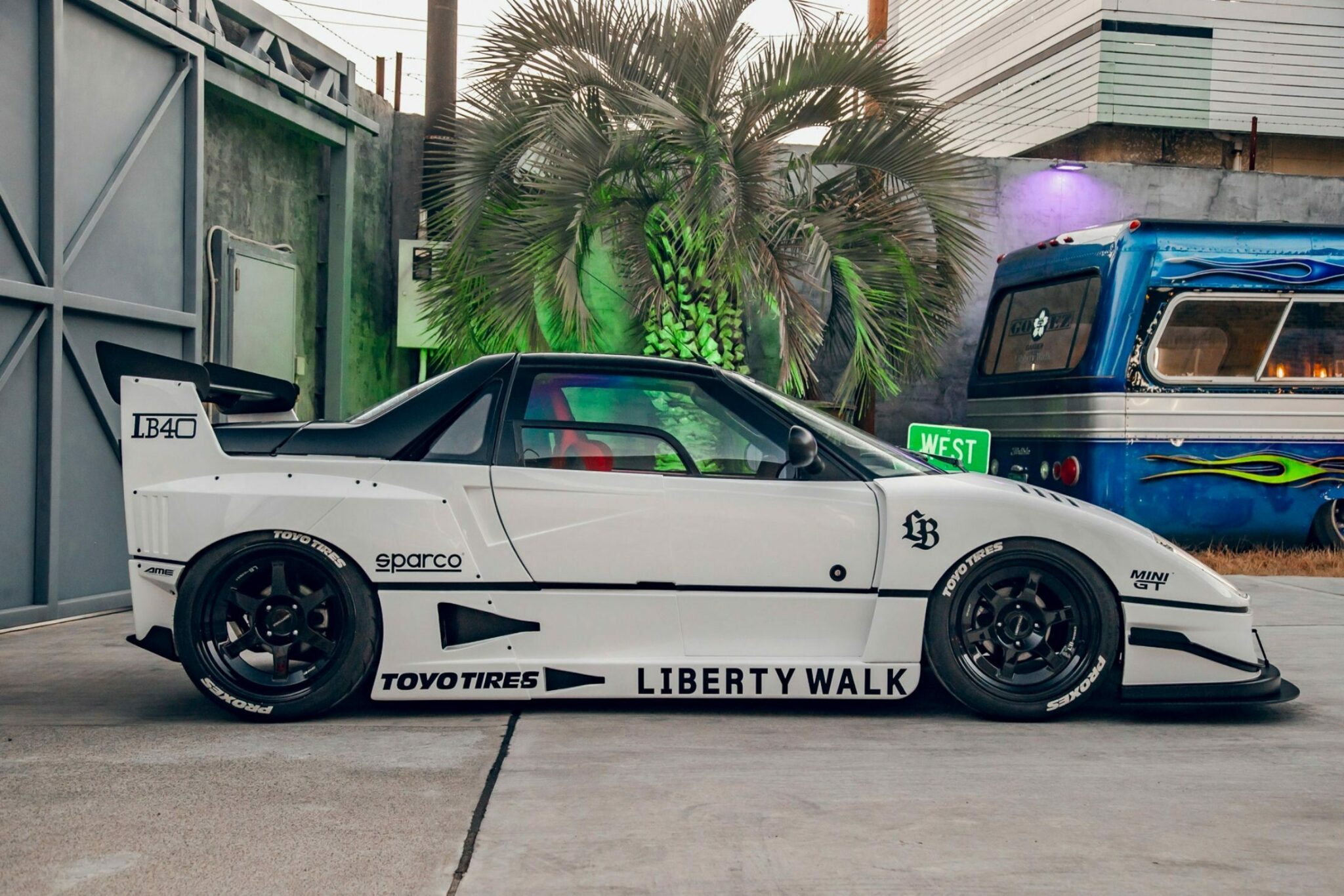 Liberty Walk Turns Autozam AZ-1 Kei Car Into A Cute Ferrari F40 Replica ...