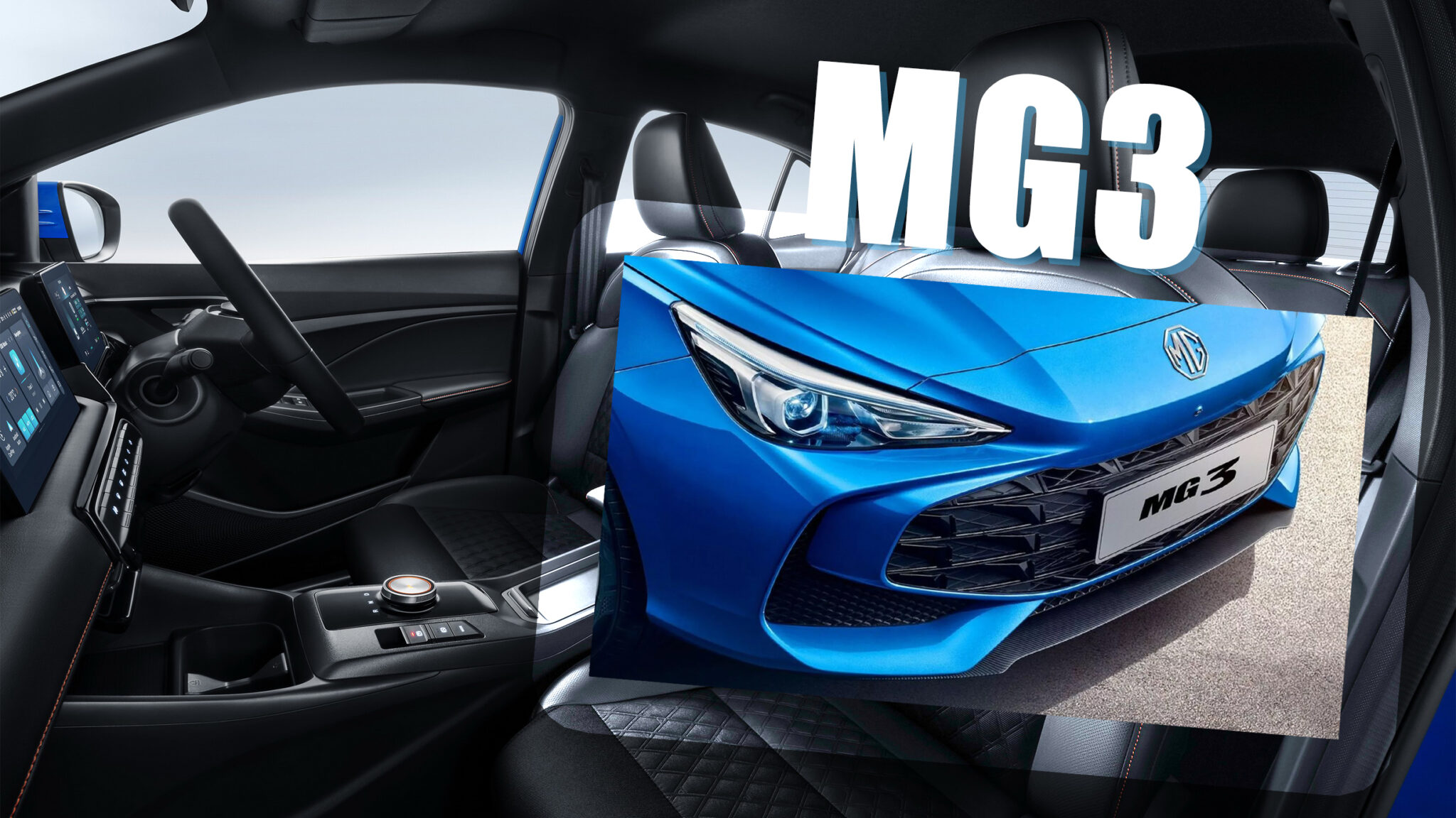 2024 MG3 Teases Interior With Dual Screens Ahead Of Geneva Motor Show ...