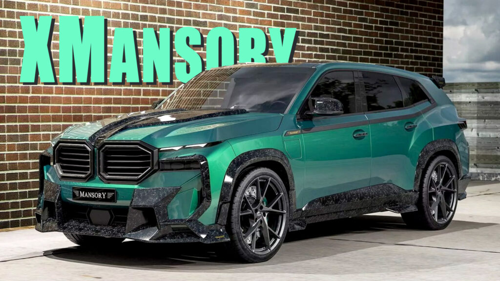Mansory Takes BMW XM To New Heights (or Depths) Of Weirdness | Carscoops