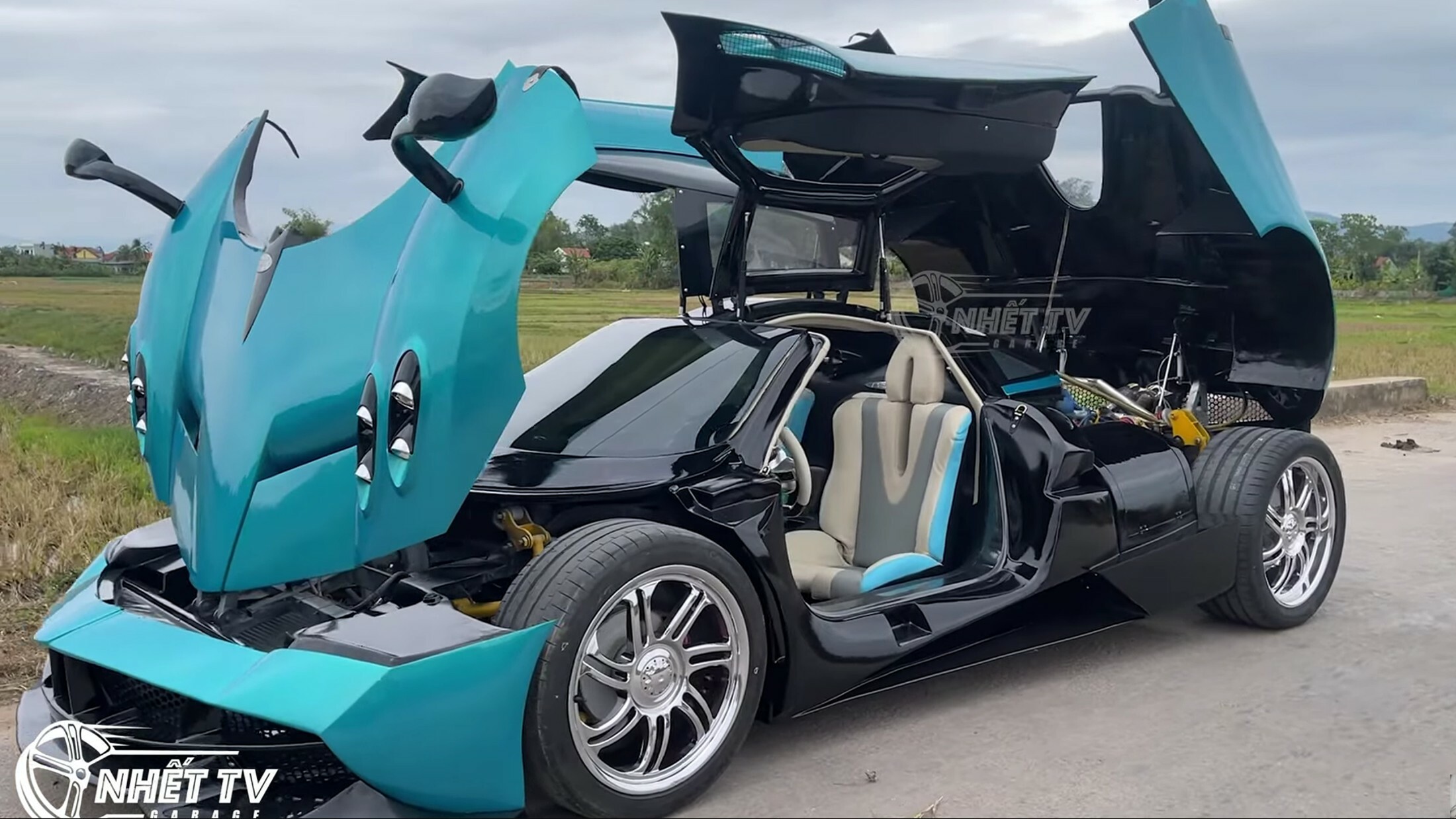 This Pagani Huayra Replica With A Daewoo Engine Is Actually Quite ...