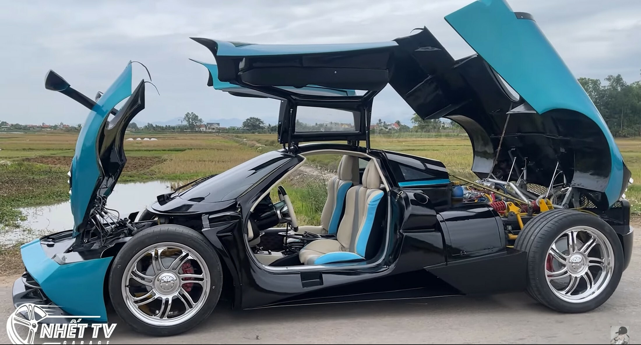 This Pagani Huayra Replica With A Daewoo Engine Is Actually Quite ...