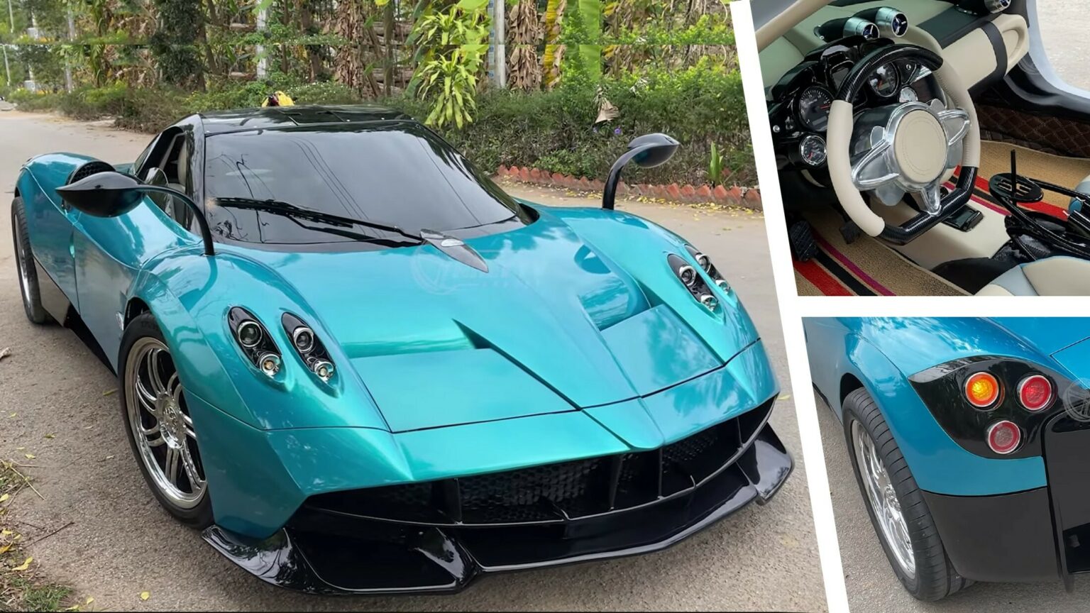 This Pagani Huayra Replica With A Daewoo Engine Is Actually Quite ...
