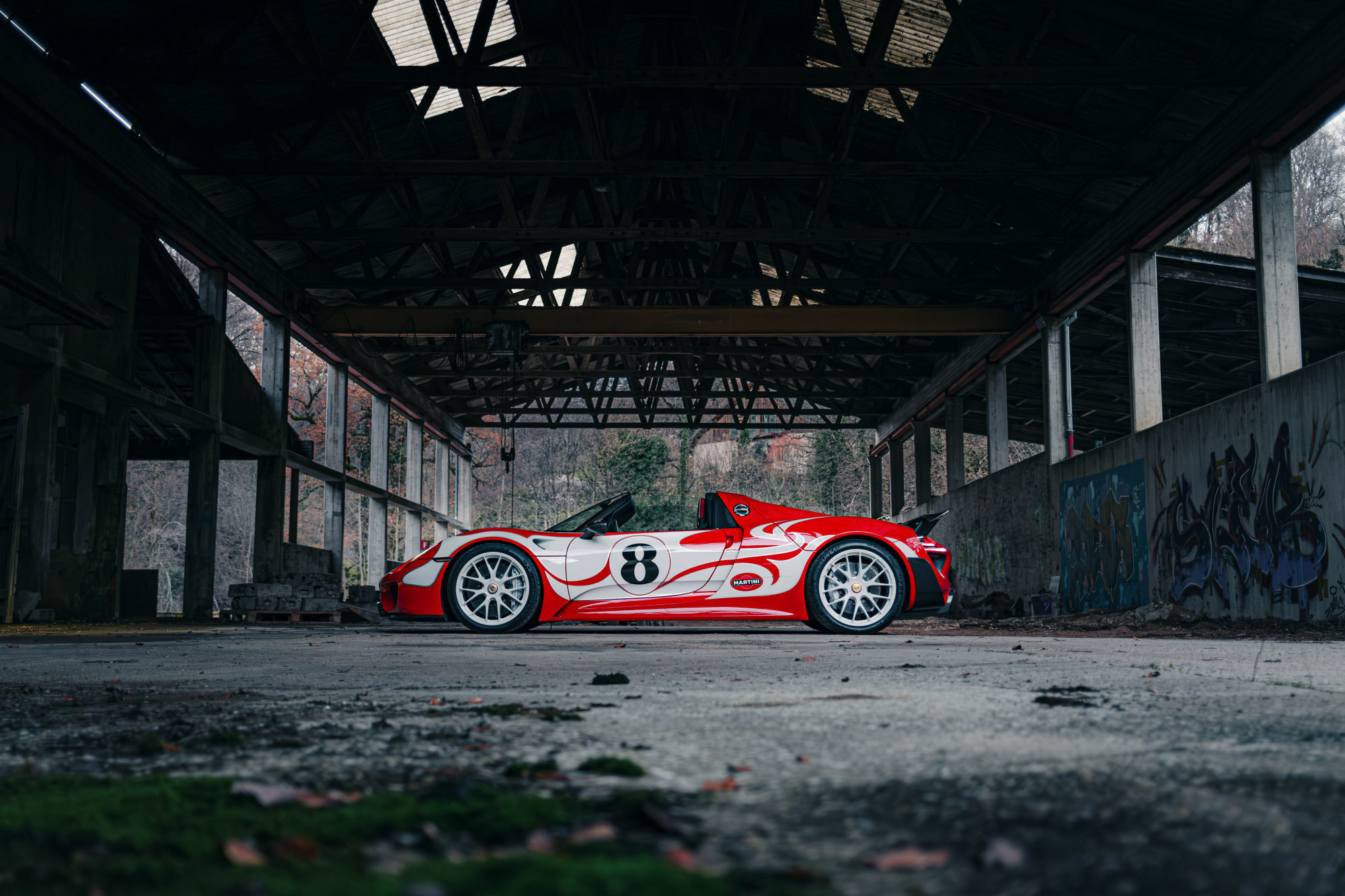 One-Of-One Porsche 918 Has A 917-Inspired Livery With Ferrari Rosso ...
