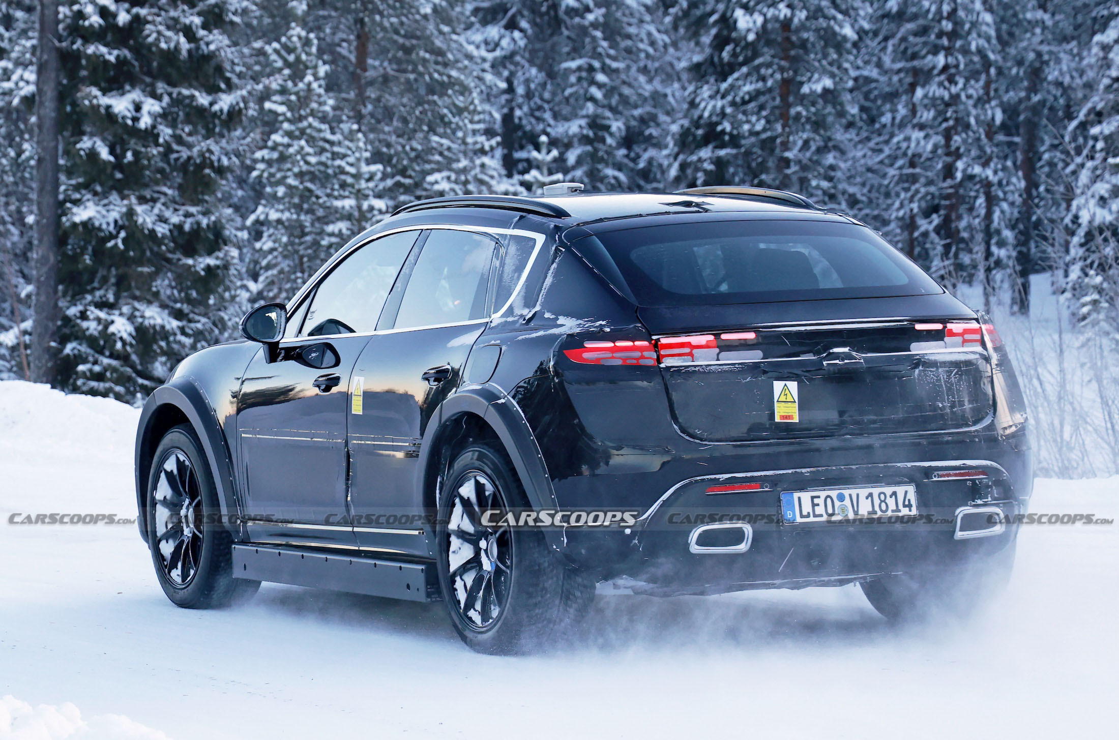 Here’s The 2026 Porsche Cayenne EV Hiding Under The New Macan EV ...