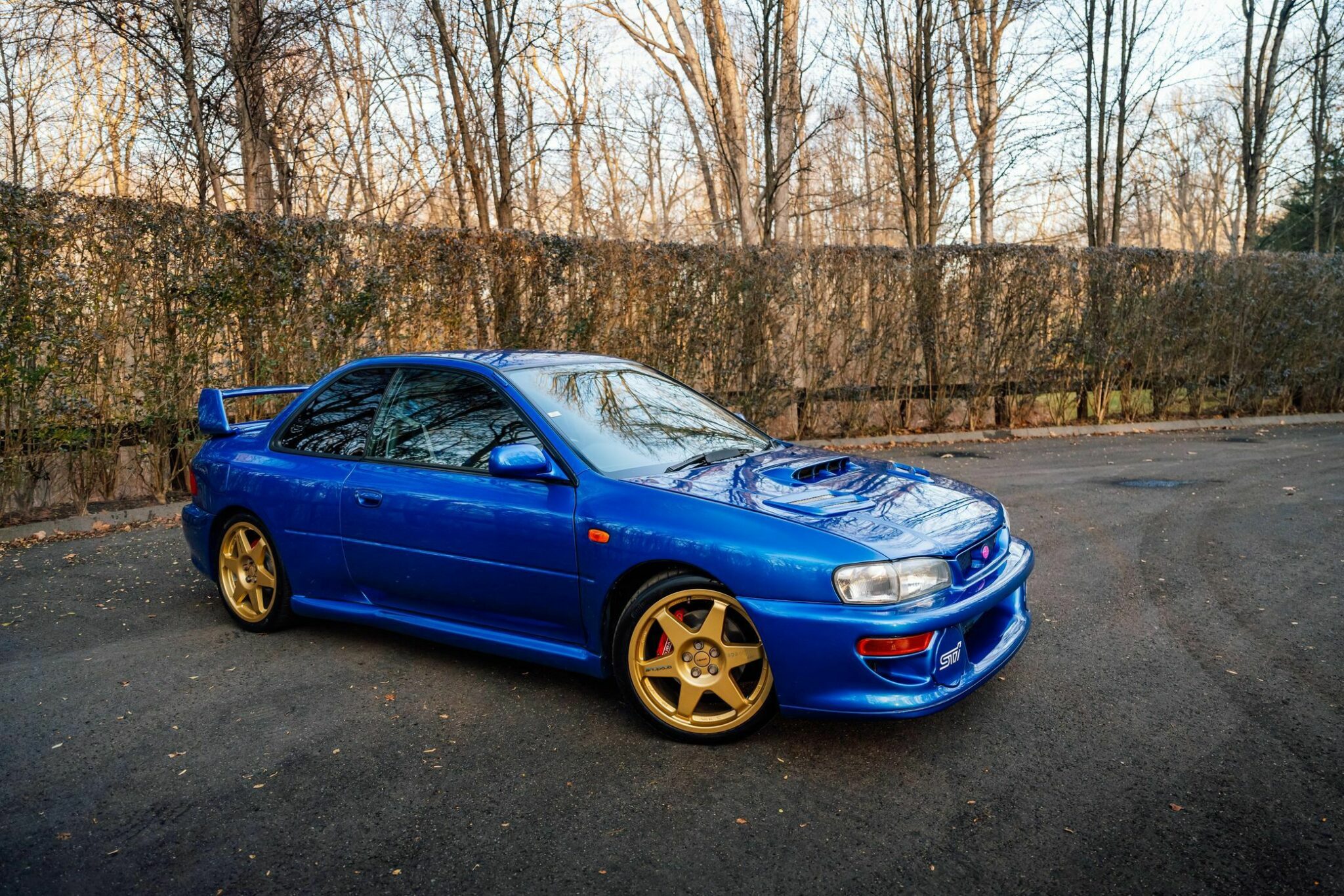 Subie King: Rare Impreza 22B STi Coupe Hits The Auction Block In The U ...