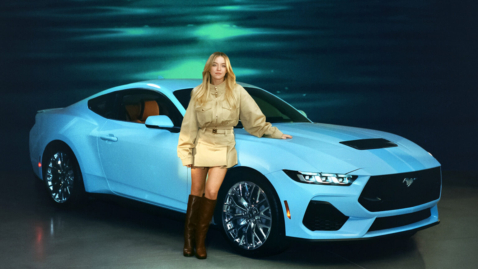 Sydney Sweeney Customized A 2024 Ford Mustang Gt And You Could Win It 8307
